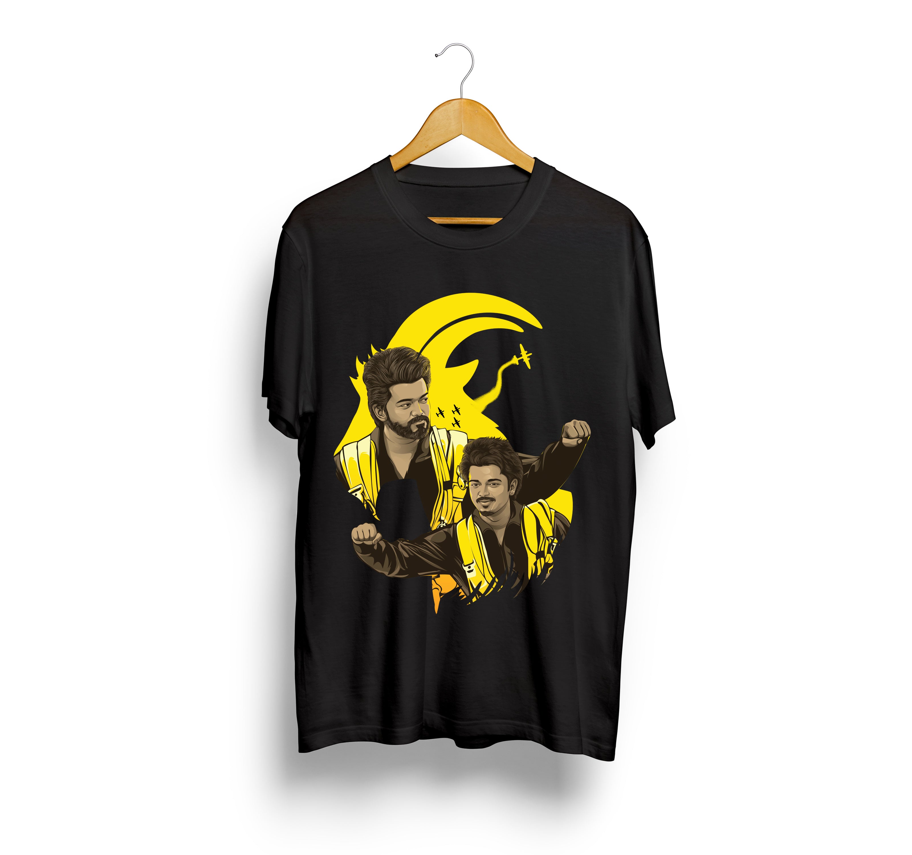 Thalapathy Vijay Goat | Goat Official T-Shirt (Yellow Edition ...