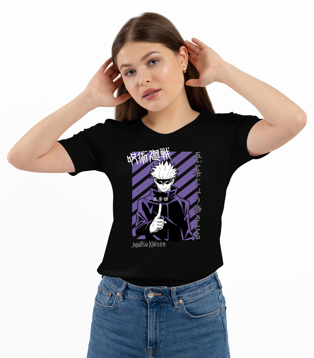 Gojo - Jujutsu Kaisen Unisex Anime T-shirts – ColourCrafts