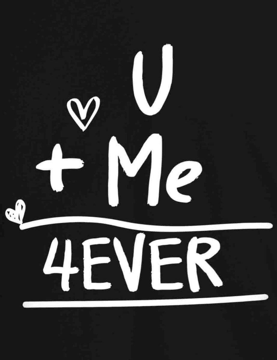 Love Forever Couple Tshirts Unisex – ColourCrafts